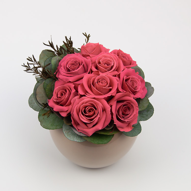 Miegančių rožių kompozicija Ronda Pink - Miegančios rožės - Beatričės ...