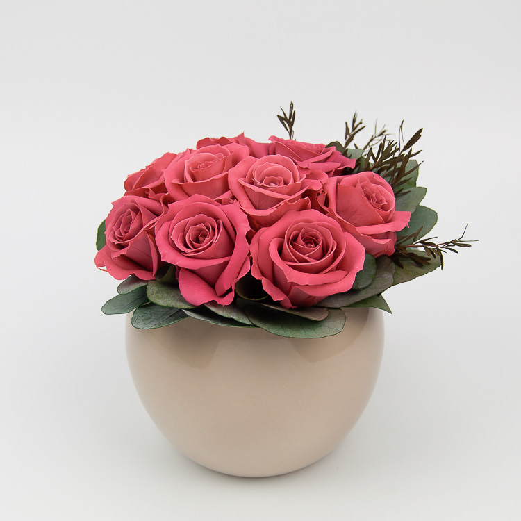 Miegančių rožių kompozicija Ronda Pink - Miegančios rožės - Beatričės ...