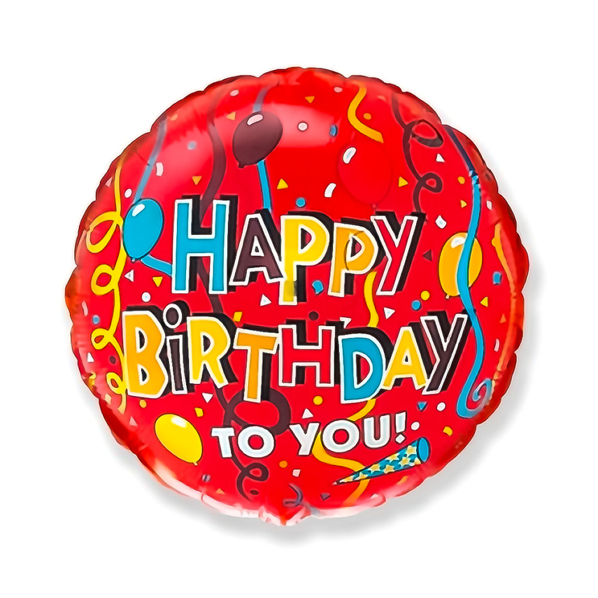 Helio balionas "Happy Birthday To You" - Helio balionai Vilniuje ...
